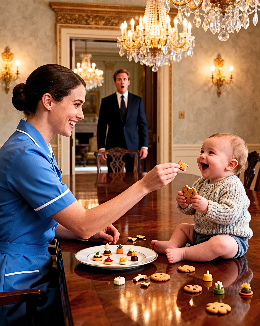 The Millionaire’s Son Refused to Eat for Five Days — Until a Poor Maid ...