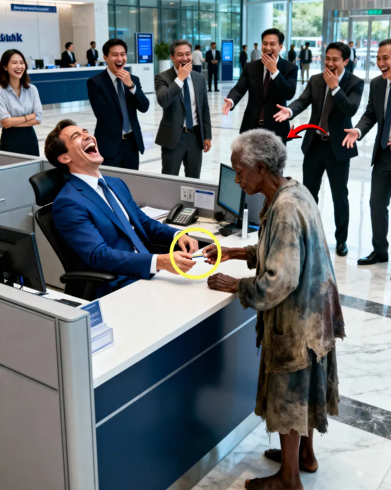 “Can You Show Me My Balance?” the Elderly Woman Asked — The Millionaire ...